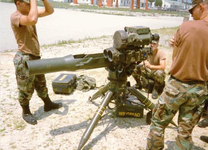 BGM-71 M-220 Tube-launched, Optically tracked, Wire-guided missile (TOW)