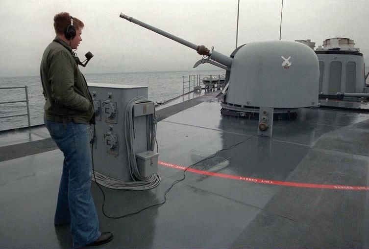 MK 75 76mm/3-inch gun