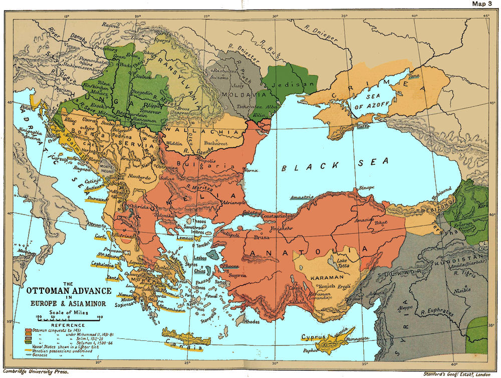 The Ottoman Empire Maps