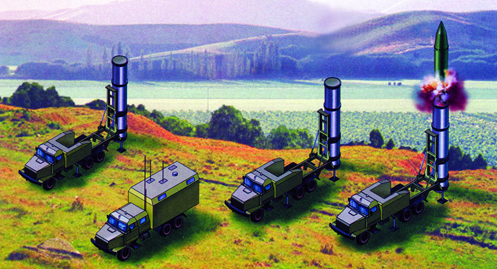 Grom short-range ballistic missile (SRBM)