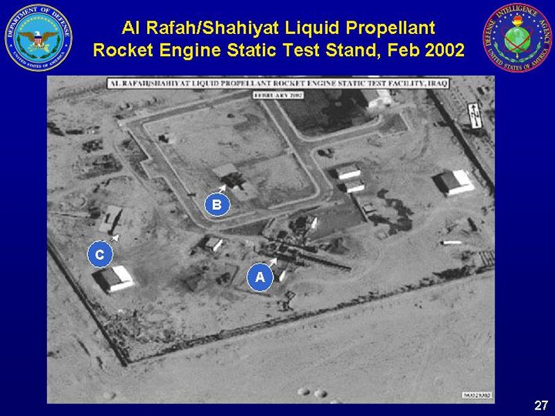 Al Rafah - Iraq Special Weapons Facilities